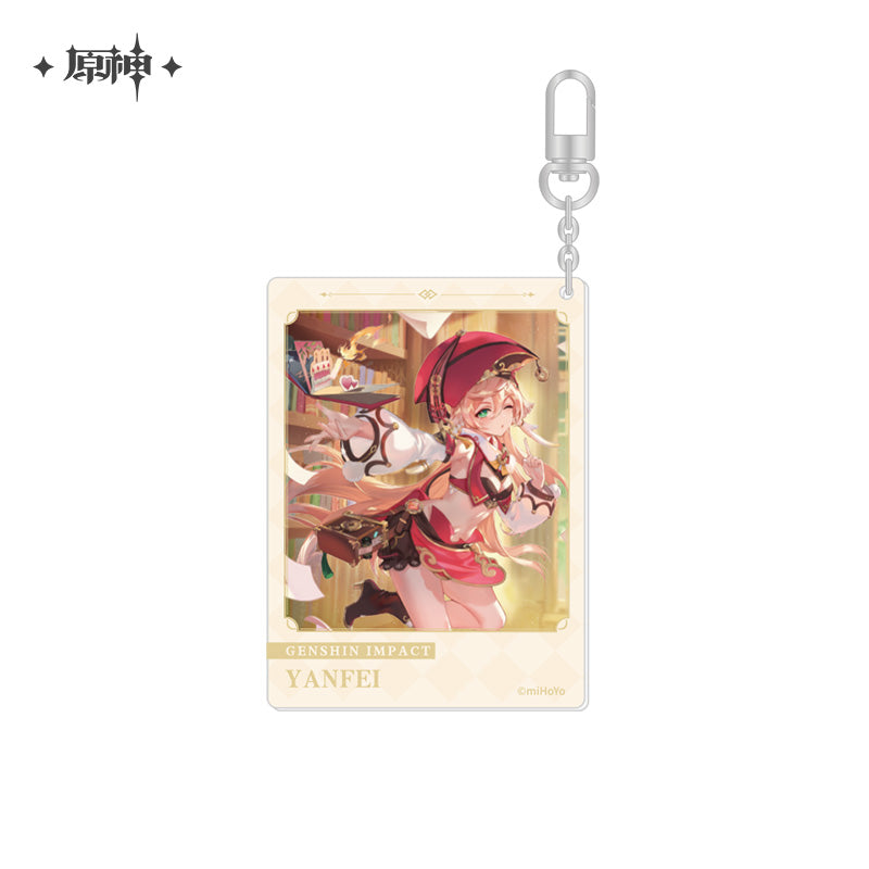 原神 Genshin Impact Day of Destiny Acrylic Keychain Yanfei (2022 Ver.)