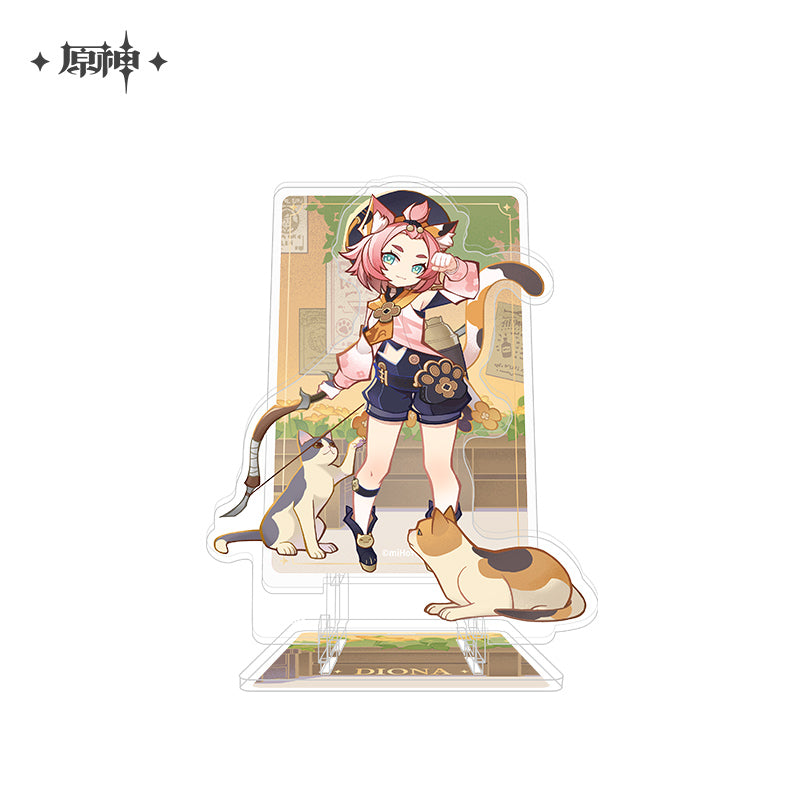 原神 Genshin Impact Genius Invokation TCG Acrylic Phone Stand Diona