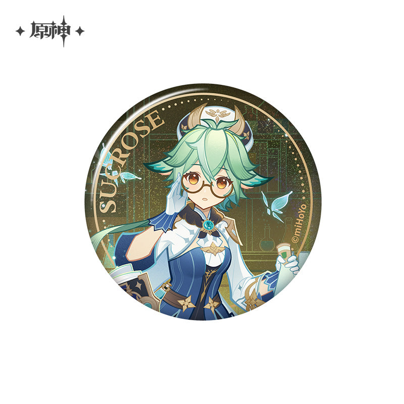 原神 Genshin Impact Genius Invokation TCG Badge Sucrose