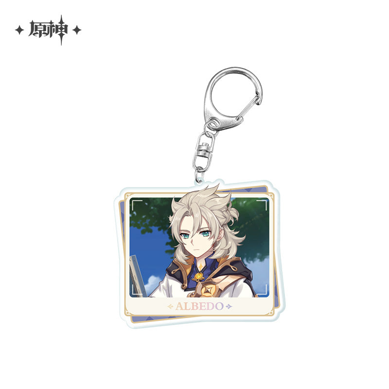 原神 Genshin Impact PV Series Acrylic Keychain Albedo