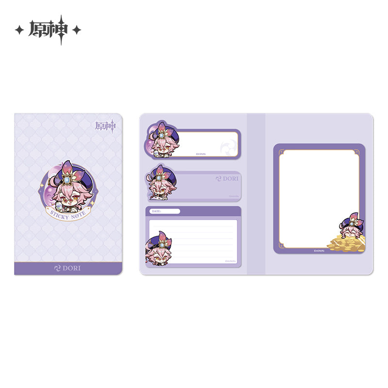 原神 Genshin Impact Chibi Stickers Sticky Pad Sumeru Dori