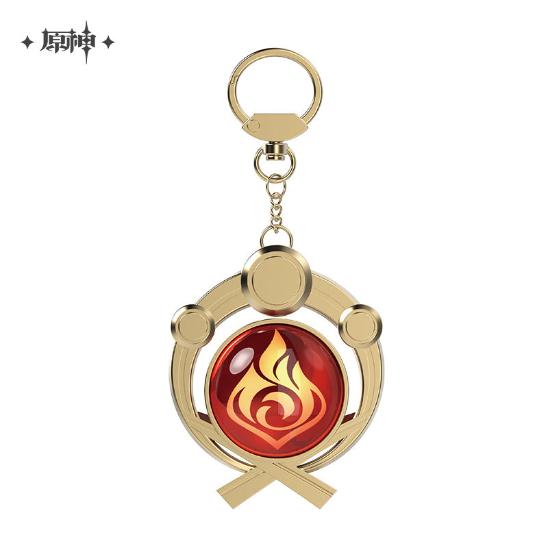 原神 Genshin Impact Vision Keychain Inazuma Pyro